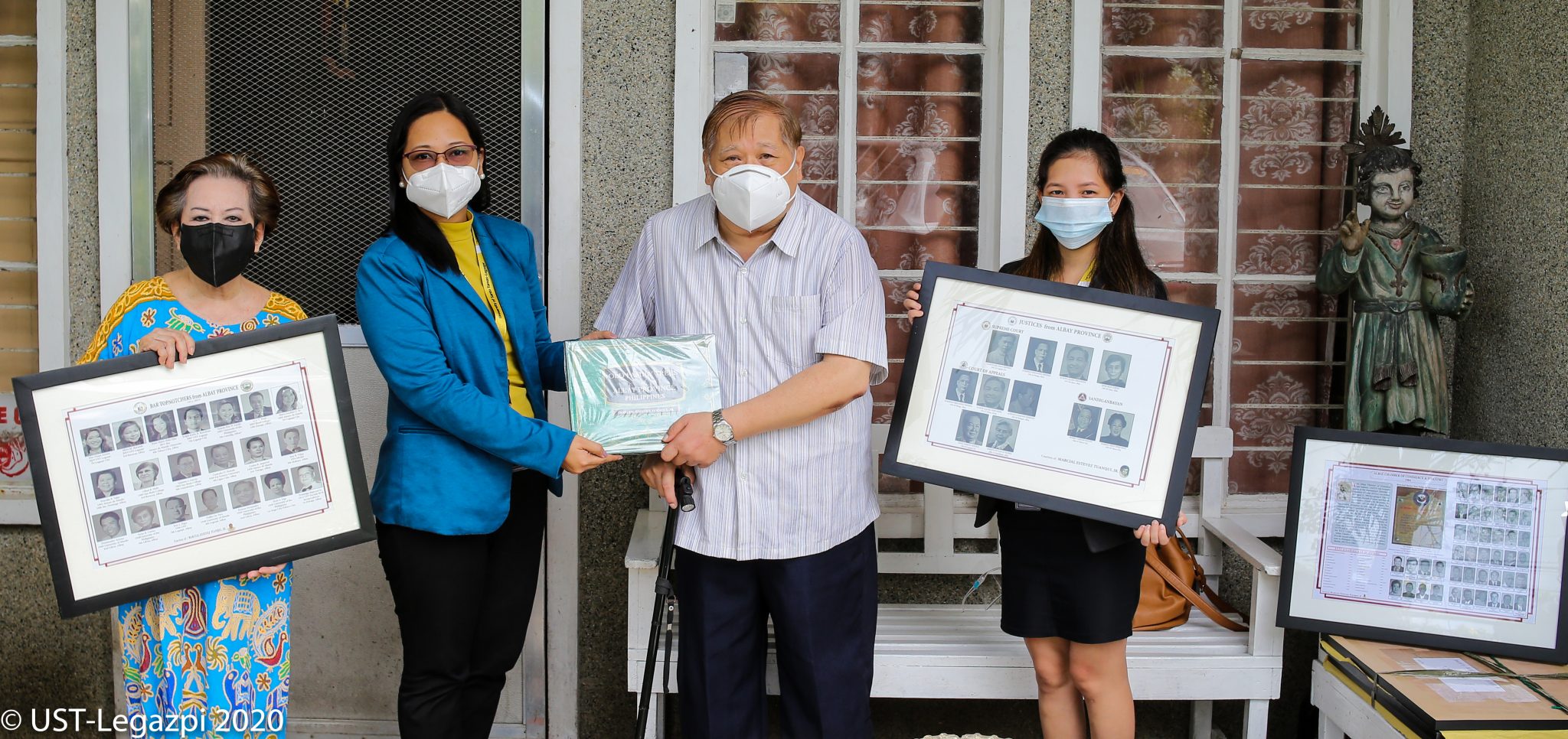 UST-Legazpi receives alumni donations for the Library and Bikol Studies ...